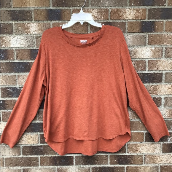 Kirkland Signature | Tops | Kirkland Signature Rust Orange Top | Poshmark